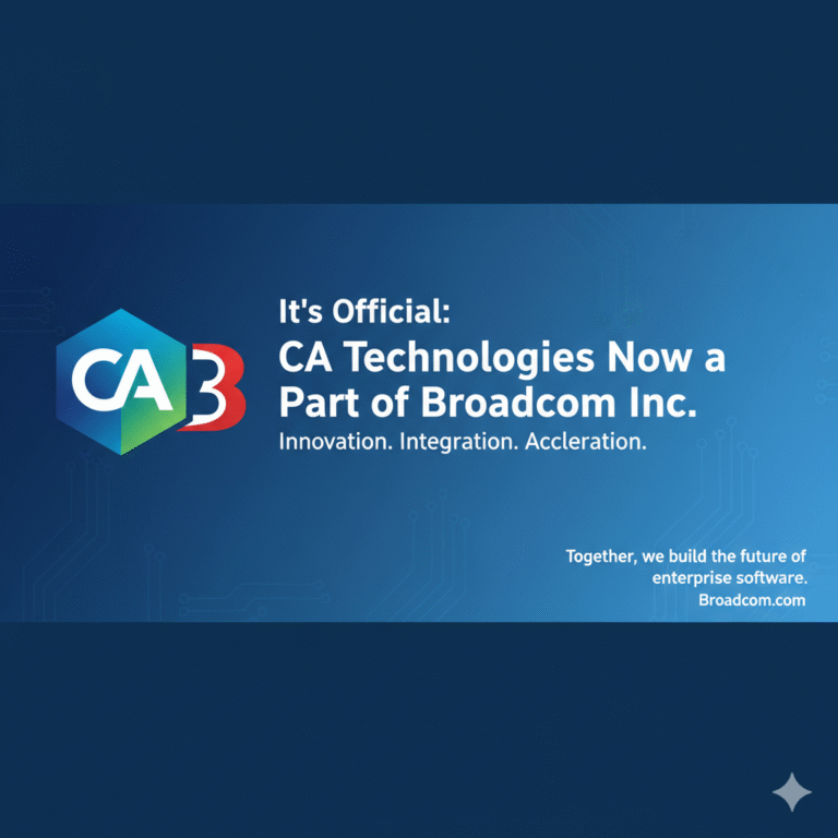 It's Official: CA Technologies Now a Part of Broadcom Incorporated - Bfive